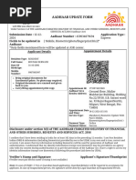 Aadhaar Holder Consent Form English | PDF