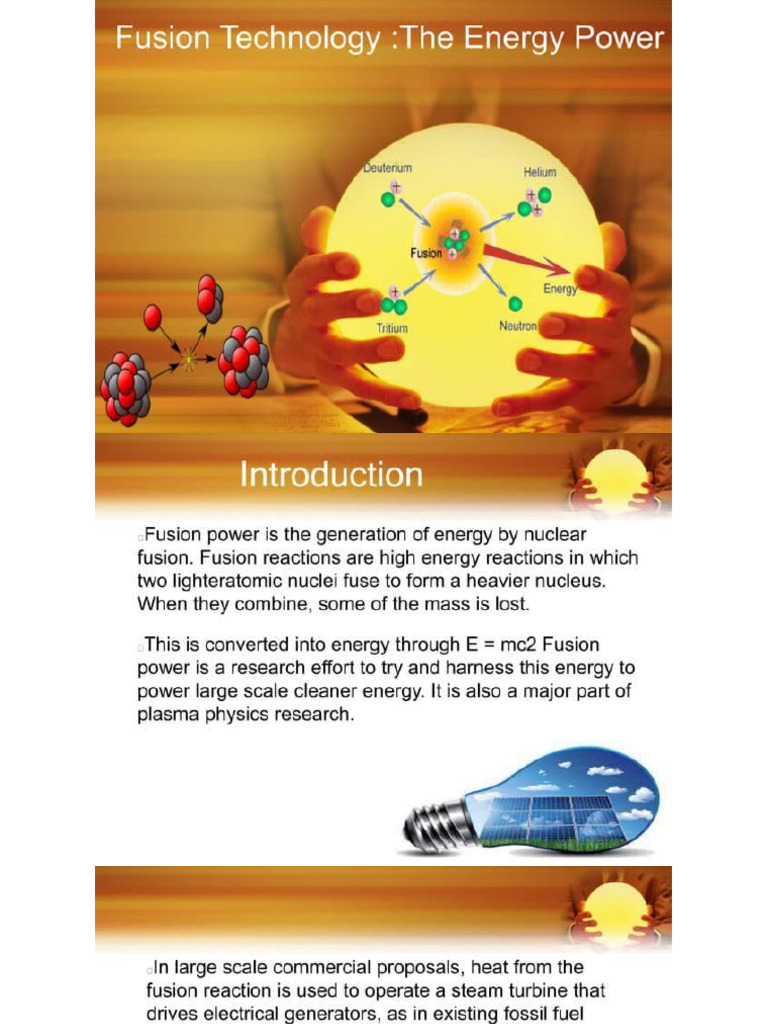 Fusion Technology | PDF
