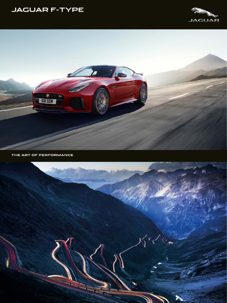 F-type 20my Mb v8 Ge Dx | PDF | Internal Combustion Engine | Headlamp