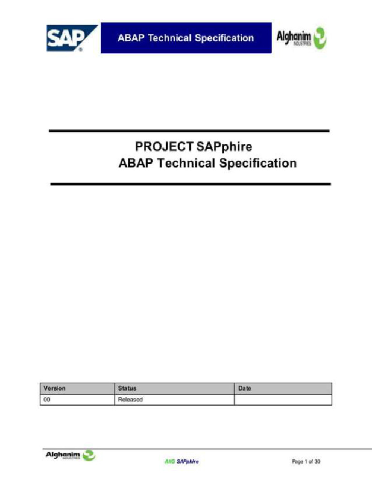 TS Abap | PDF