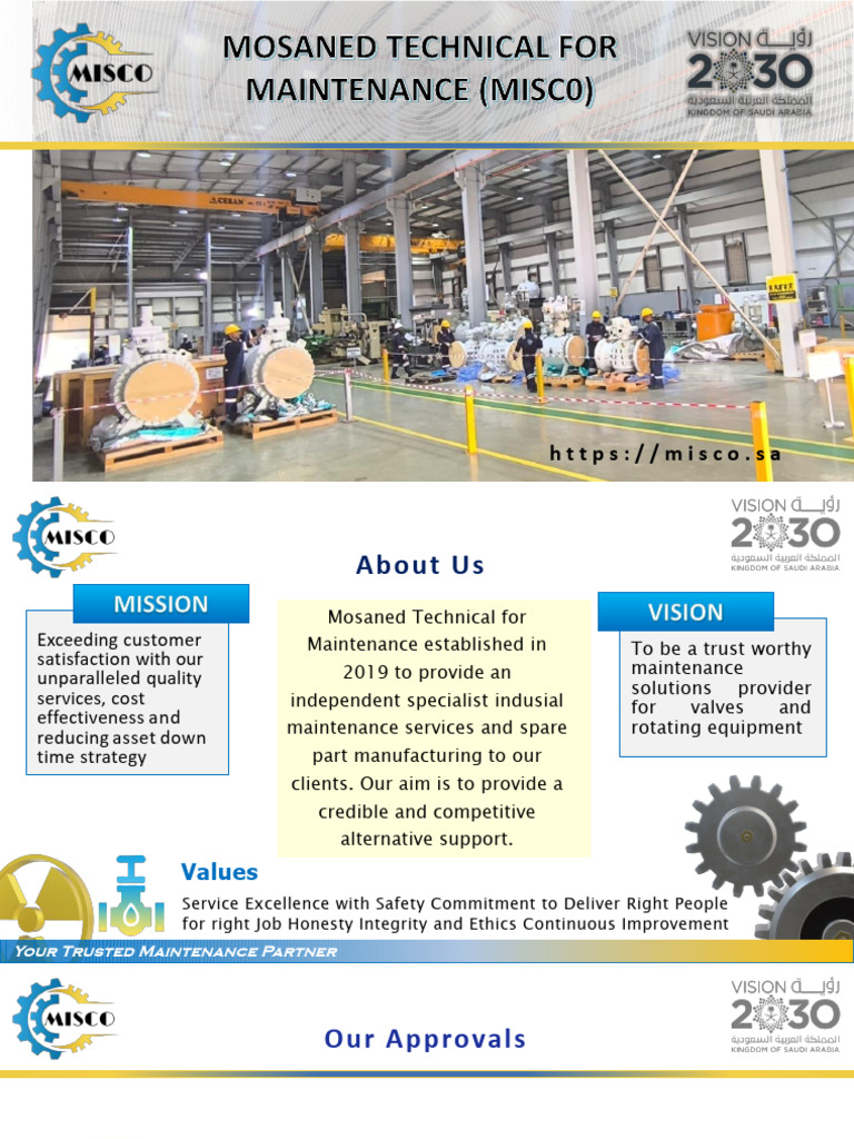 Misco Profile 2024 Sep Nasir | PDF | Pump | Valve