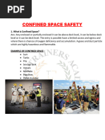 SOP Confined Space | PDF