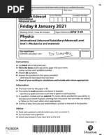 Physics AQA Paper 2 GCSE 2024 Unofficial Markscheme | PDF | Force | Planets