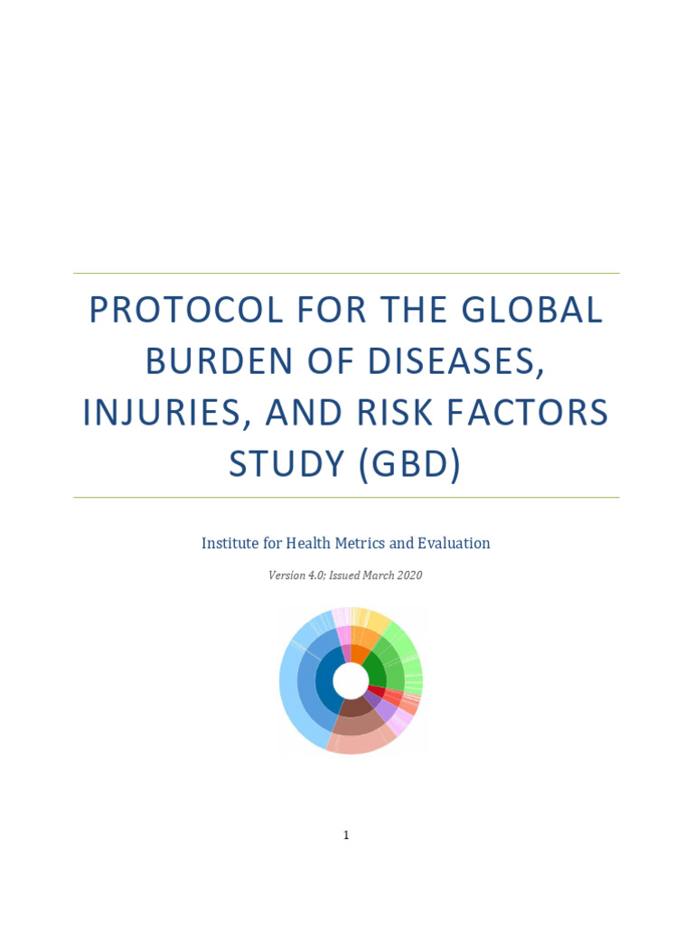 GBD Protocol_v4 | PDF | Risk | Mortality Rate GBD Protocol_v4 | PDF | Risk | Mortality Rate