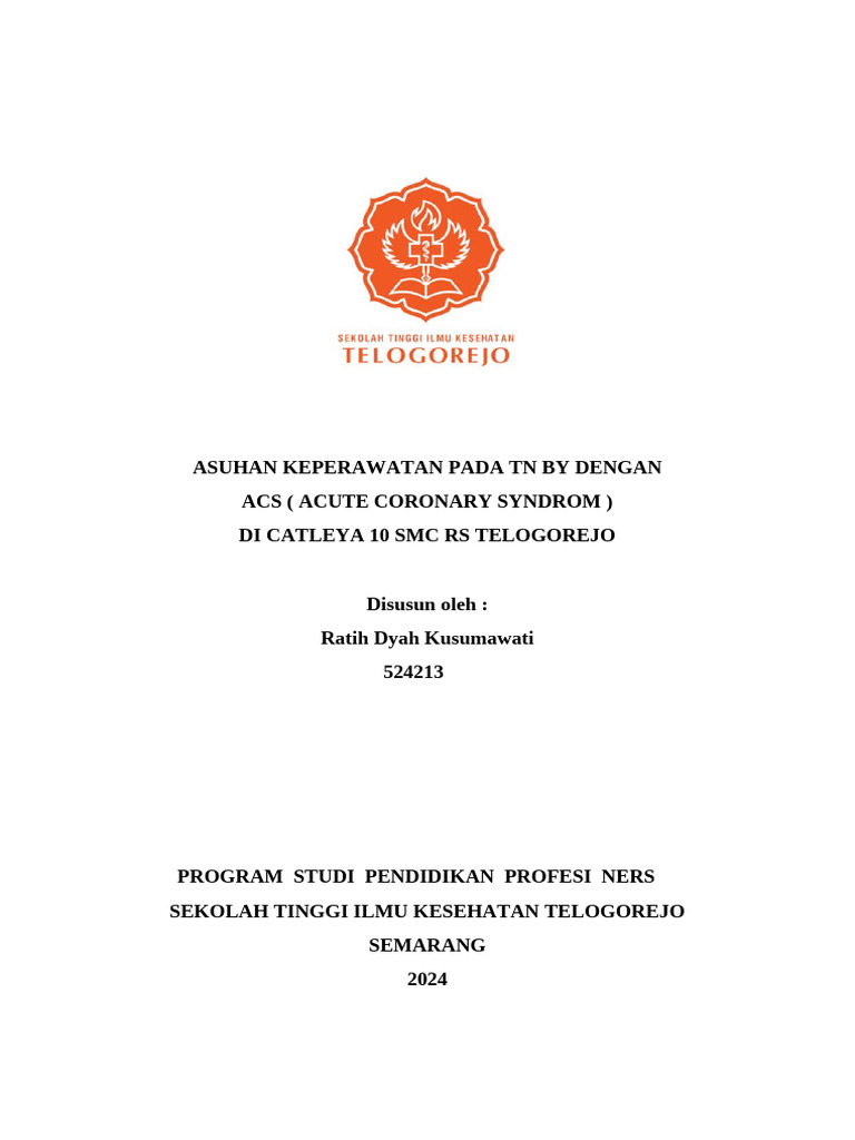 Resume Medis Acs | PDF