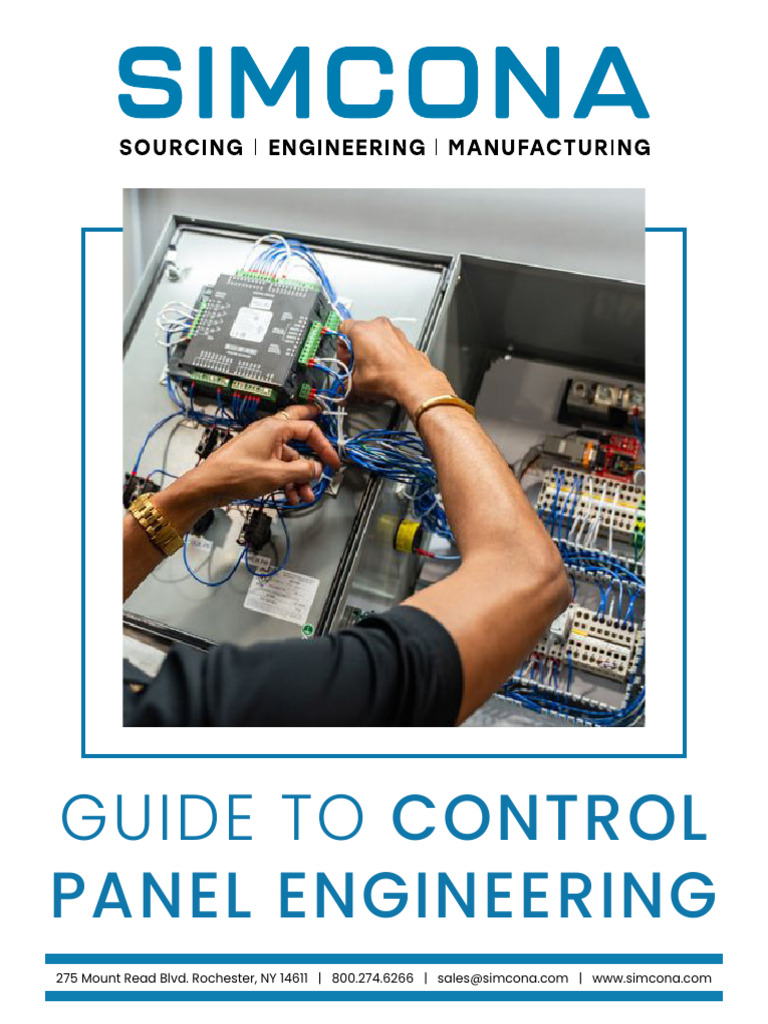 Simcona Guide To Control Panel Engineering V1 | PDF | User Interface ...