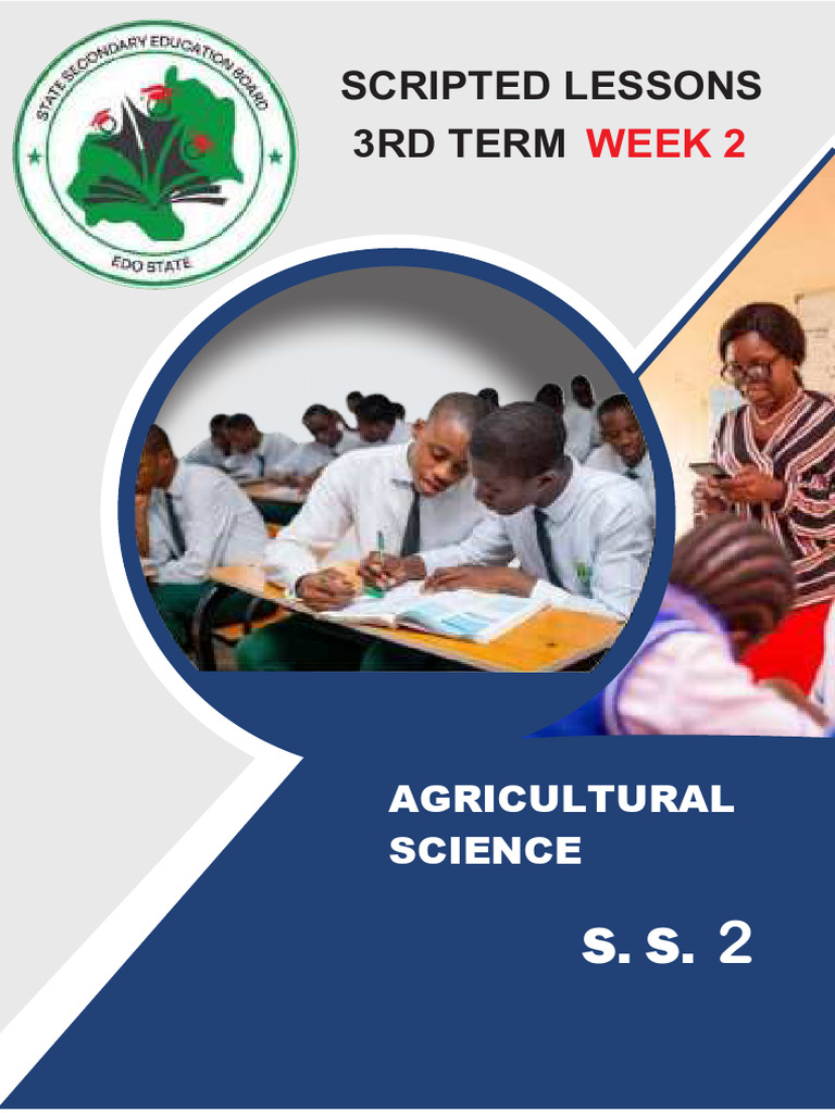 Agricultural Science Ss2 3rd Term Week 2 | PDF | Ruminant | Digestion