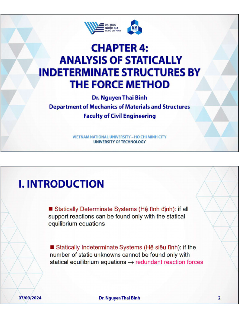 Mechanics of Structures (CI2135) - Chapter 4 - LMS | PDF