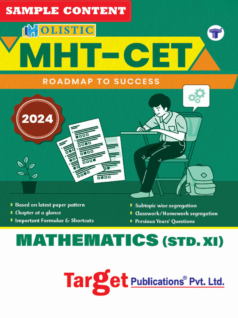 sample-pdf-of-mht-cet-holistic-maths-based-on-std-11-sample-content-4708 | PDF | Trigonometry ...