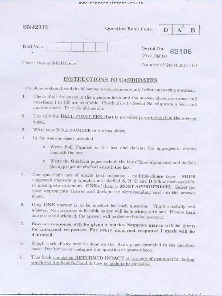 Staff Nurse Paper | PDF