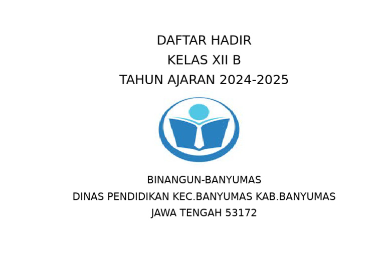 Daftar Absensi Tutor | PDF