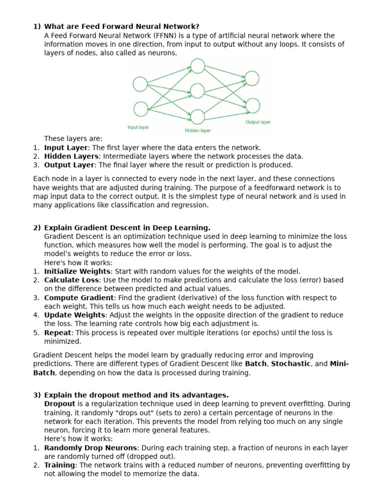 DL Question Paper Solved | PDF | Artificial Neural Network | Deep Learning