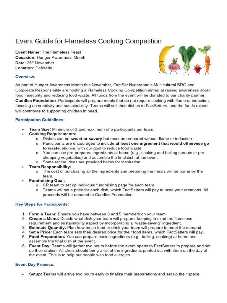 Flameless Cooking 2 | PDF | Salad | Fundraising