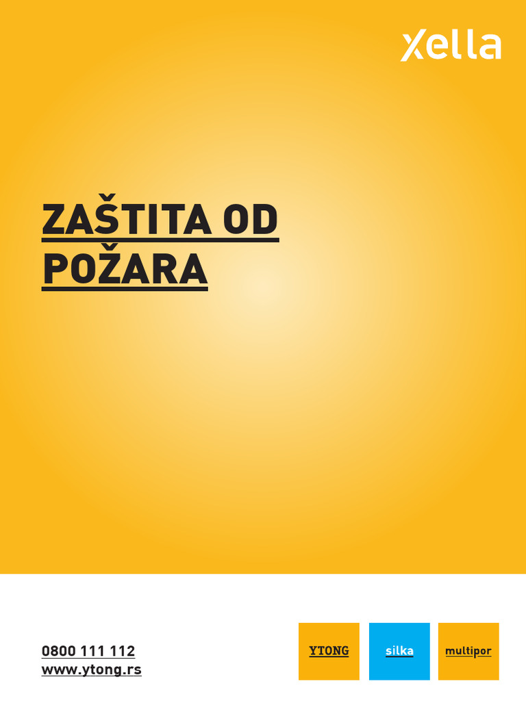 Ytong Zastita Od Pozara | PDF