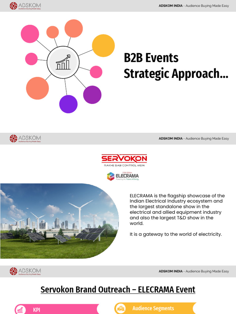 B2B Events Strategic Approach | PDF
