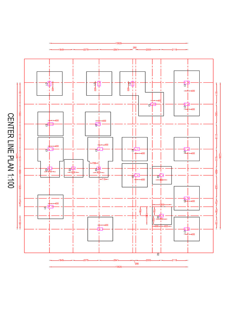 Center Line Plan | PDF