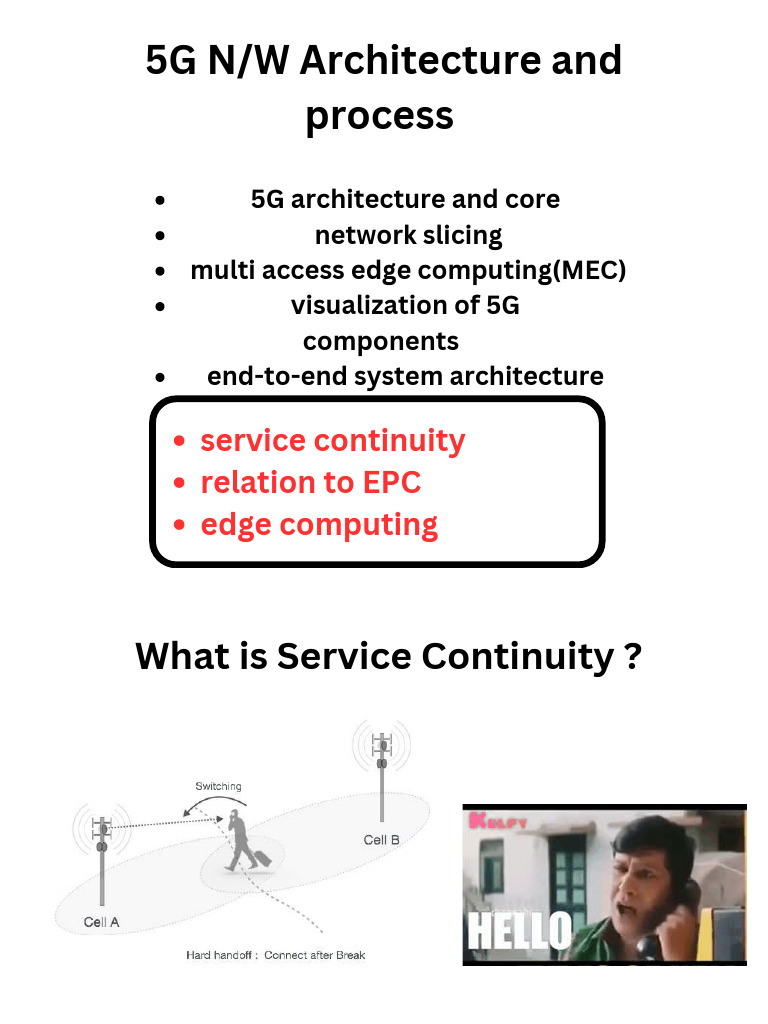 Main Services of 5G - 20240613 - 090751 - 0000 | PDF | Computer Network | Network Protocols