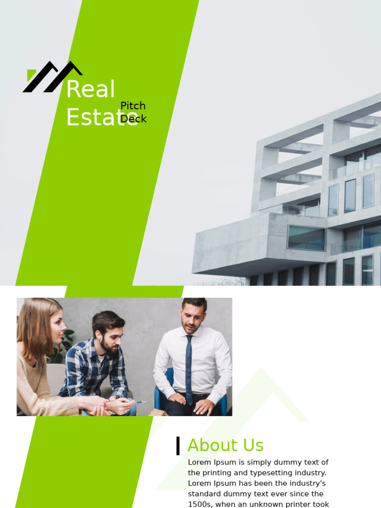 Real Estate Investment Pitch Deck | PDF