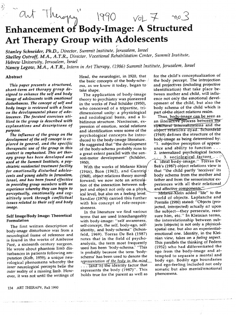 4 Enhancement of Body-Image | PDF