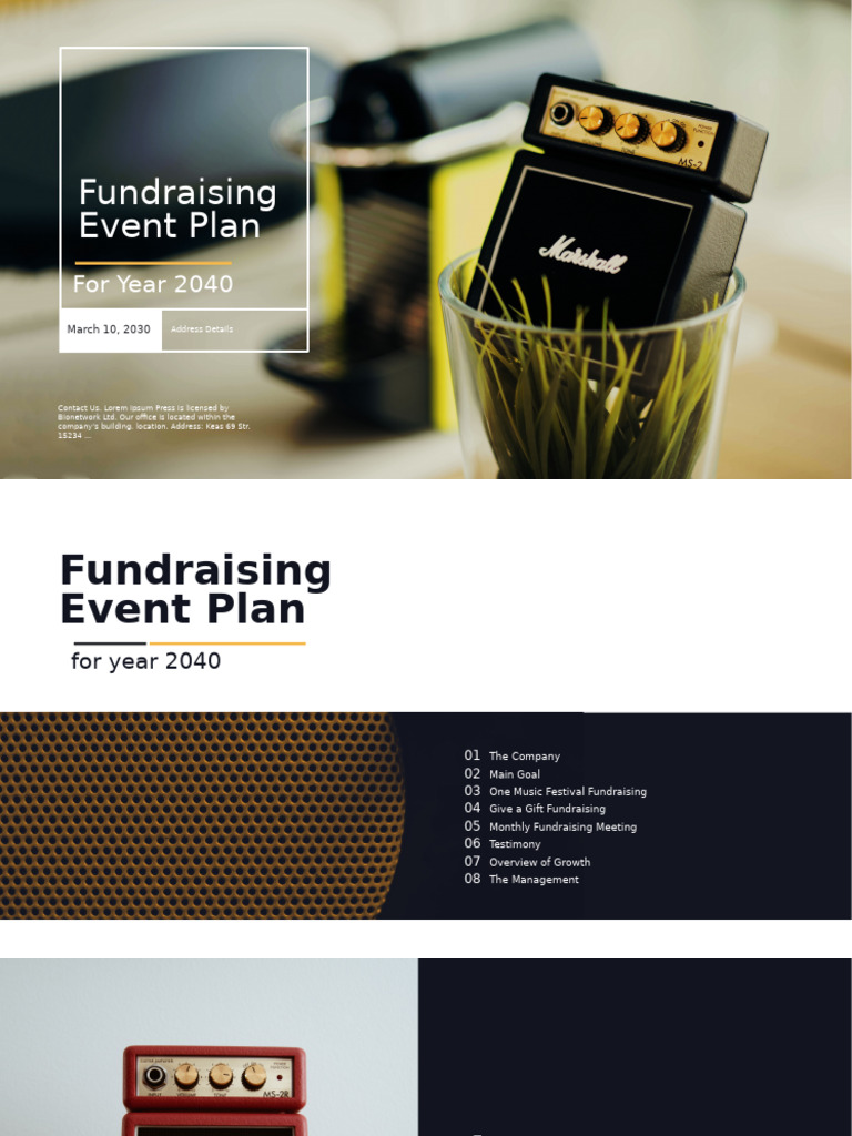 Fundraising Presentation | PDF | Business Economics | Private Sector