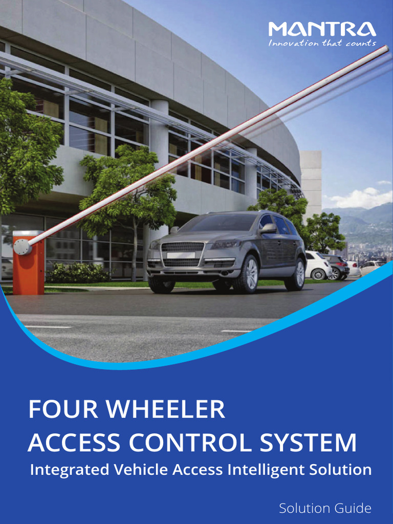 Four Wheeler Access Control Solution | PDF | Access Control | Closed ...