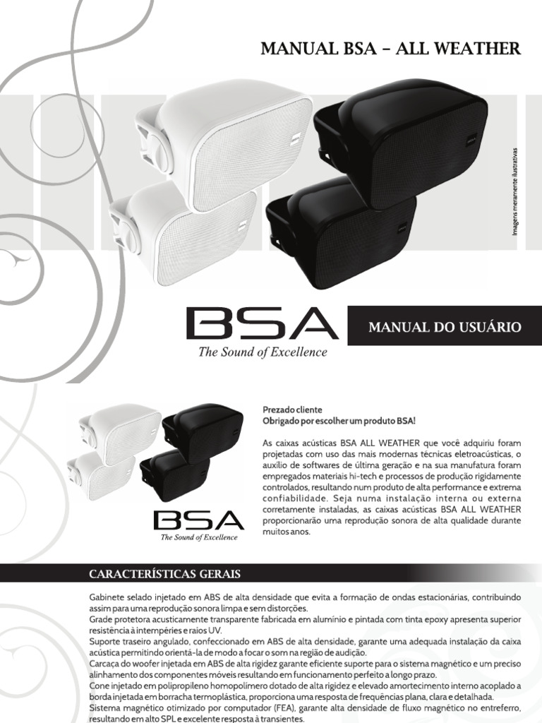 Manual BSA All Weather 2017 | PDF