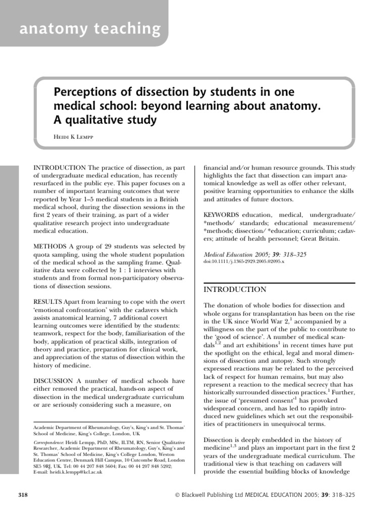 A1 | PDF | Medical Education | Medical School