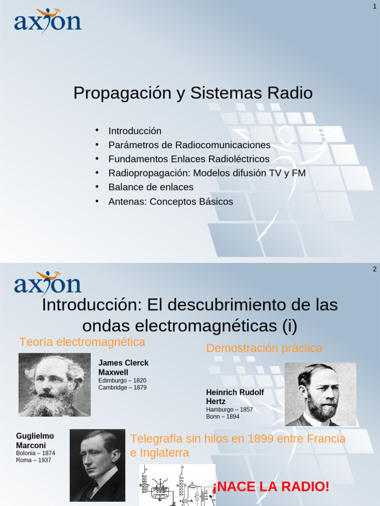 Fundamentos de Radiocomunicaciones | PDF | Radio | Antena (Radio)
