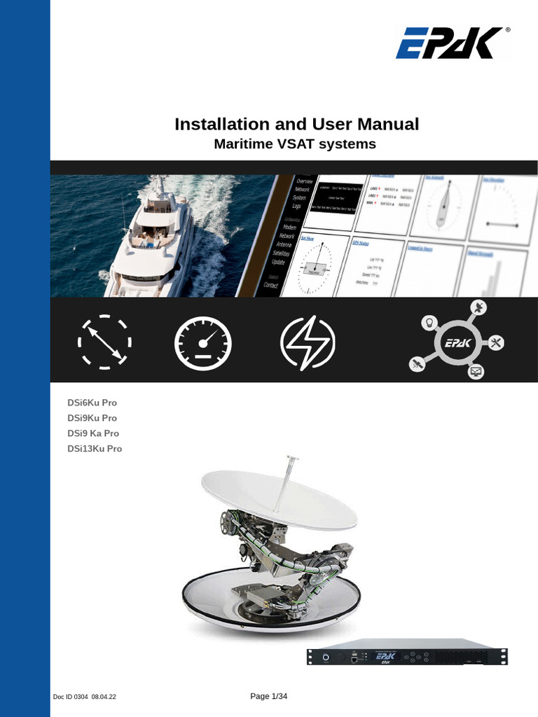 Installation and User Manual Pro | PDF | Radar | Very Small Aperture ...