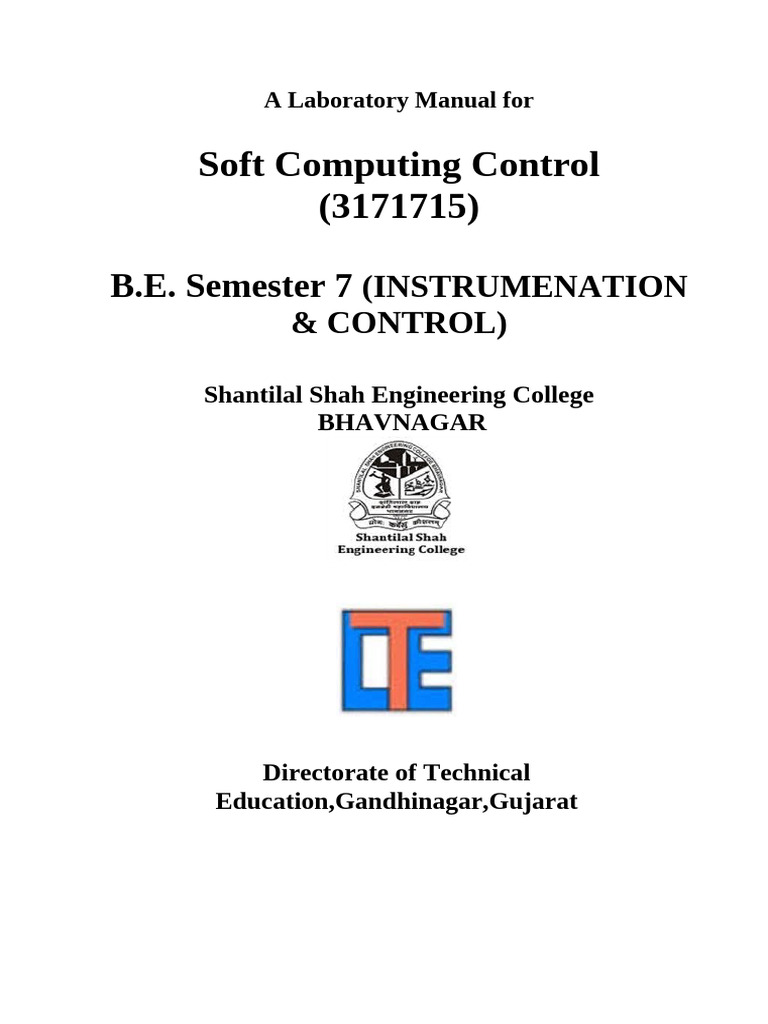 Final Lab Manual - SCC - 3171715 - Bhautik Daxini | PDF | Fuzzy Logic ...