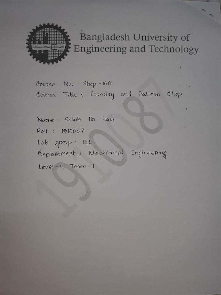 Foundry Report | PDF