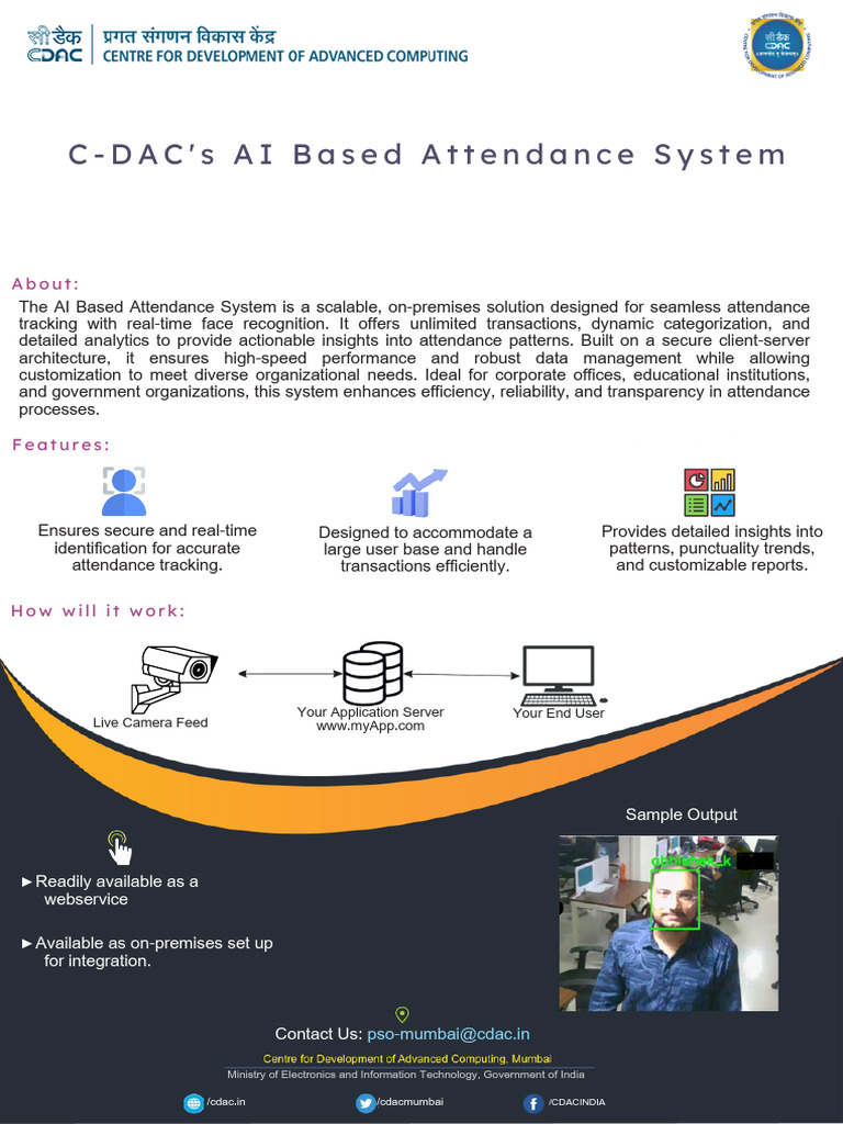 AI Based Attendance System | PDF | Artificial Intelligence ...