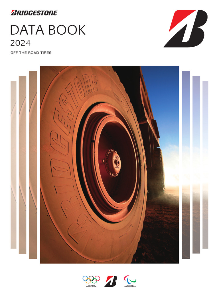 Bridgestone Data Book 2024 | PDF | Tire | Construction Equipment