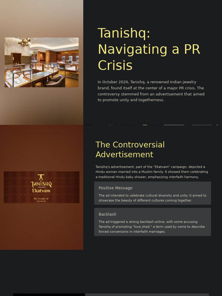 Tanishq Navigating A PR Crisis | PDF | Advertising | Brand