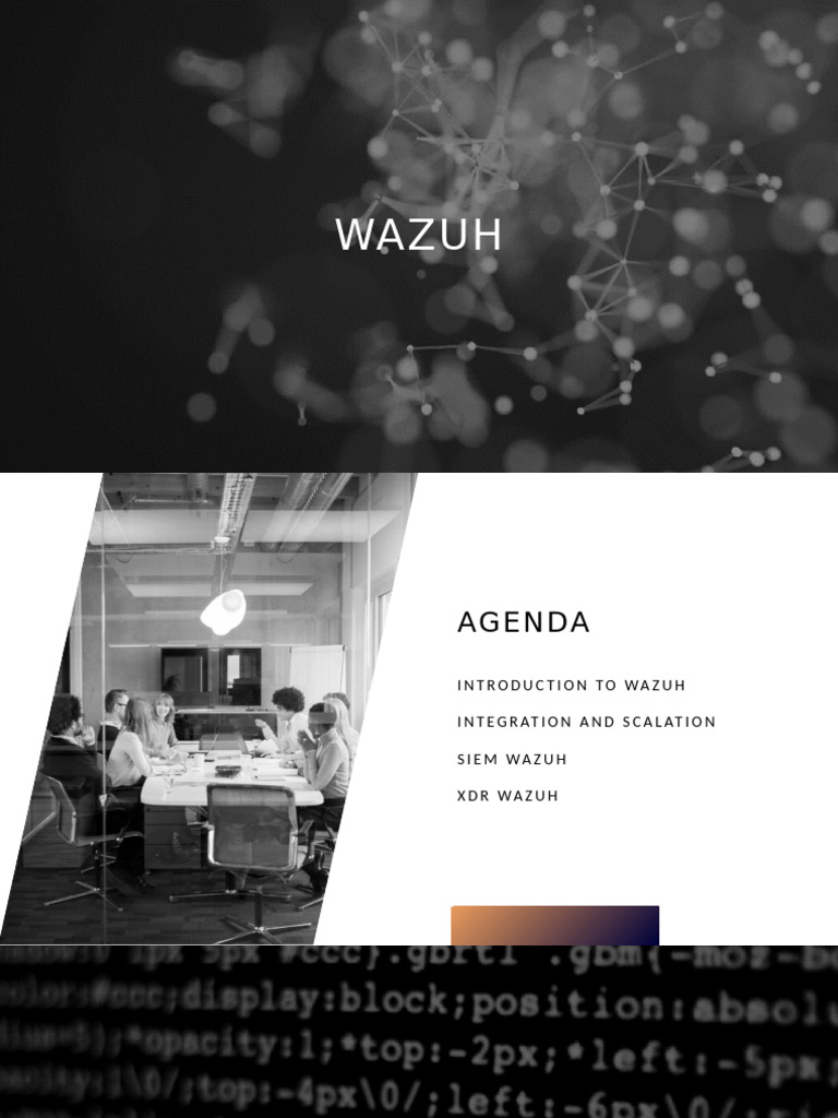 Wazuh Presentation | PDF | Computer Security | Security