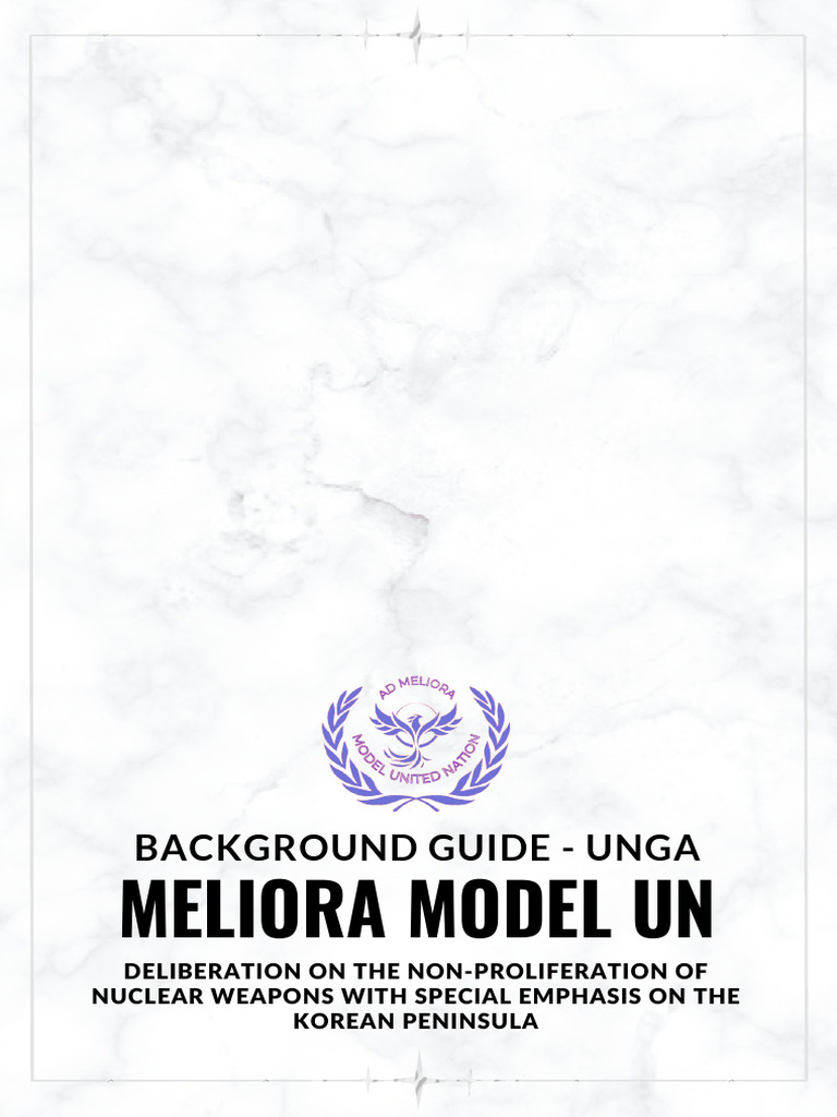 DISEC | Meliora MUN '23 | PDF | United Nations General Assembly ...