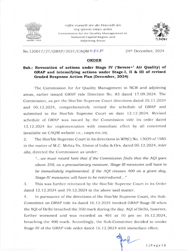 GRAP Order dt 24122024a0df5515-d5a4-4cd9-a34f-9f84a3427af3 (1) | PDF