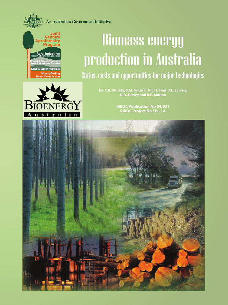 Biomass Energy Production in Australia - Status, Costs and ...