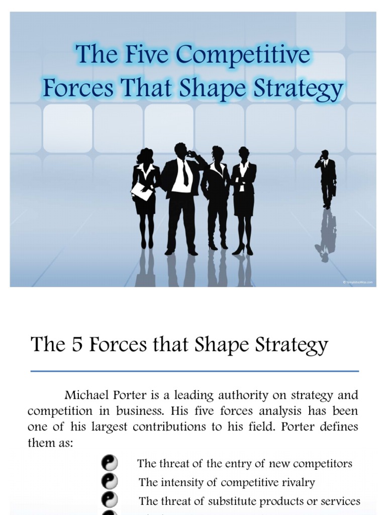The 5 Competitive Forces That Shape Strategy | PDF | Competition | Sales