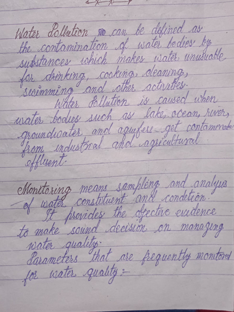 Water Pollution Monitoring | PDF