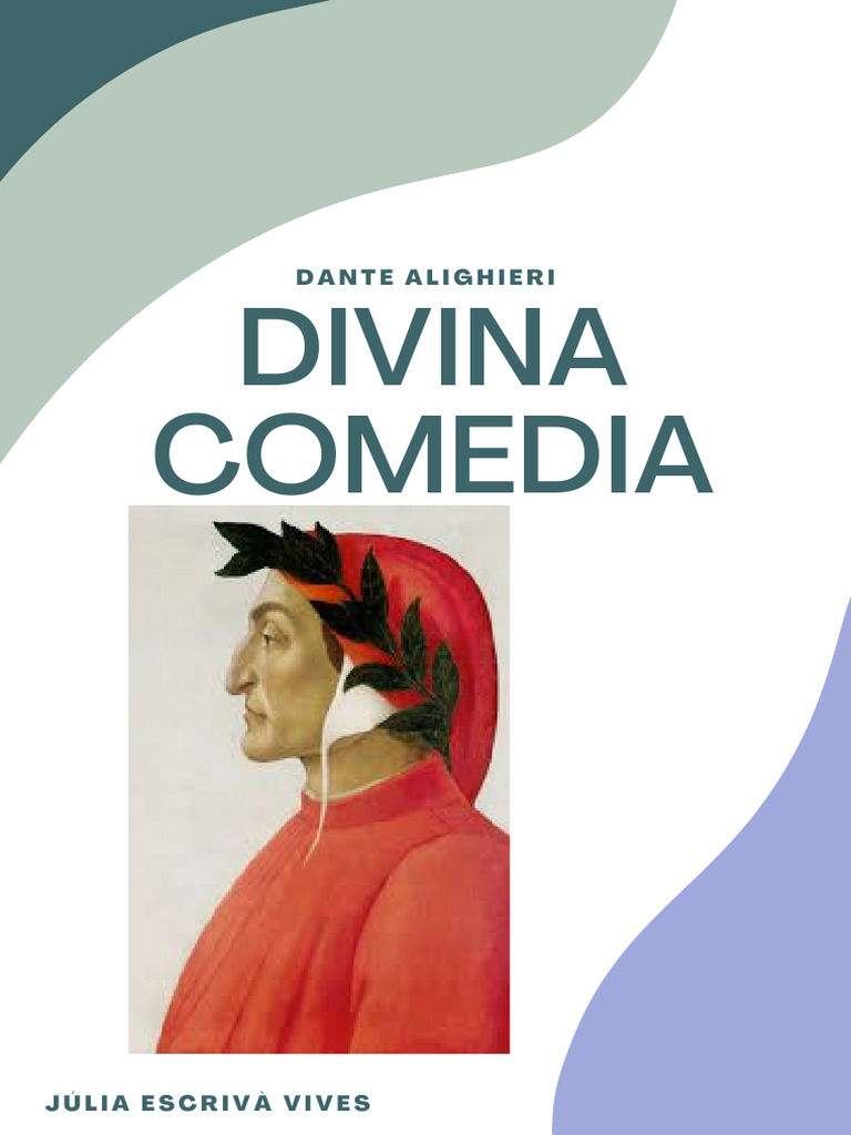 PDF TRABAJO DIVINA COMEDIA | PDF | Divina Comedia | Dante Alighieri