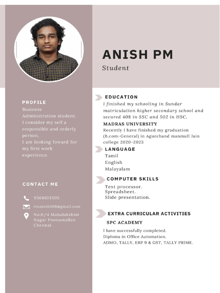 Anish Resume-1 | PDF