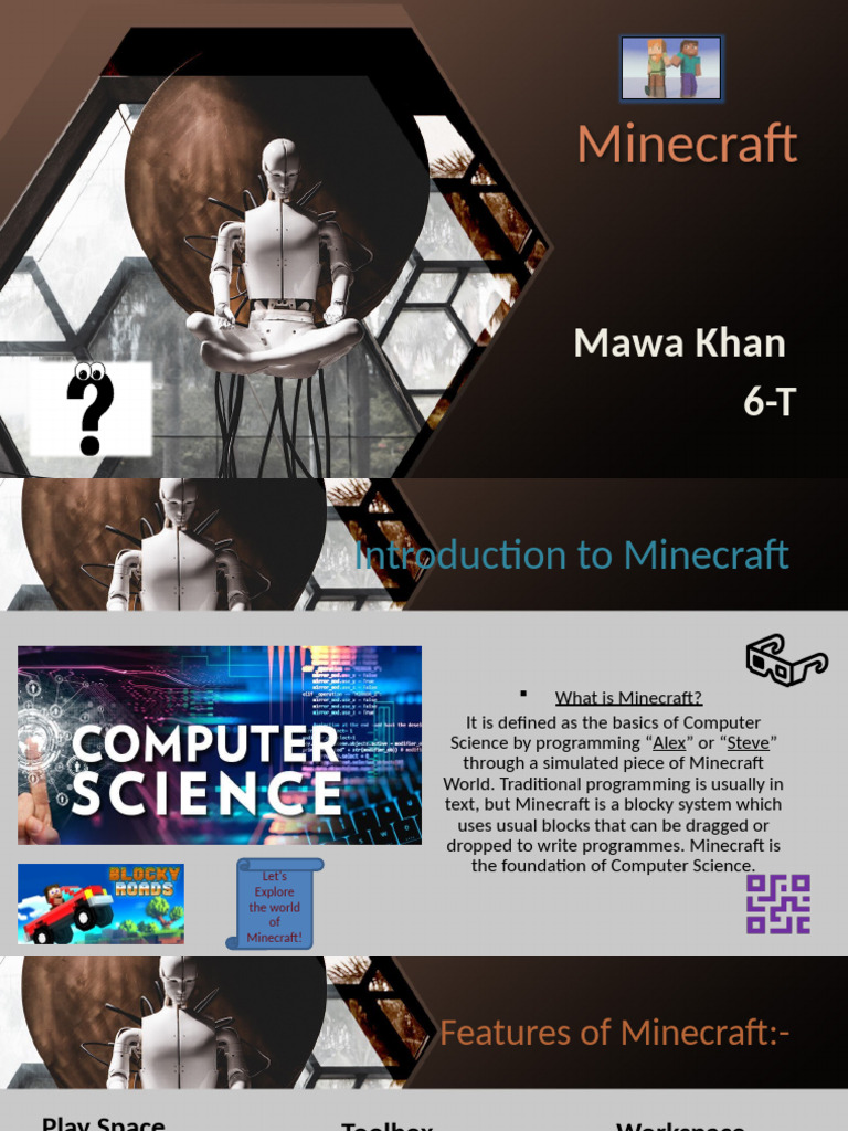 ICT Presenation Minecraft | PDF | Computer Science | Computer Programming