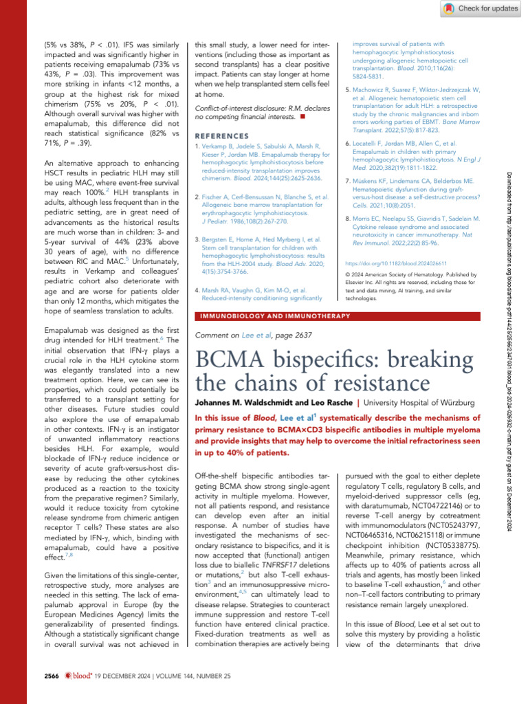 Blood - BLD 2024 026932 C Main | PDF