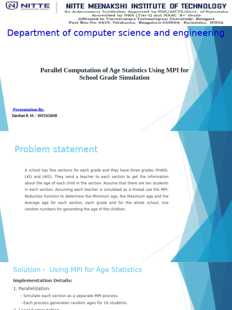 HPC Presentation | PDF | Message Passing Interface | Parallel Computing