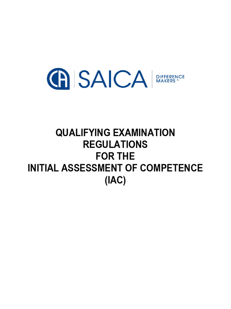 IAC Regulations 2025 | PDF