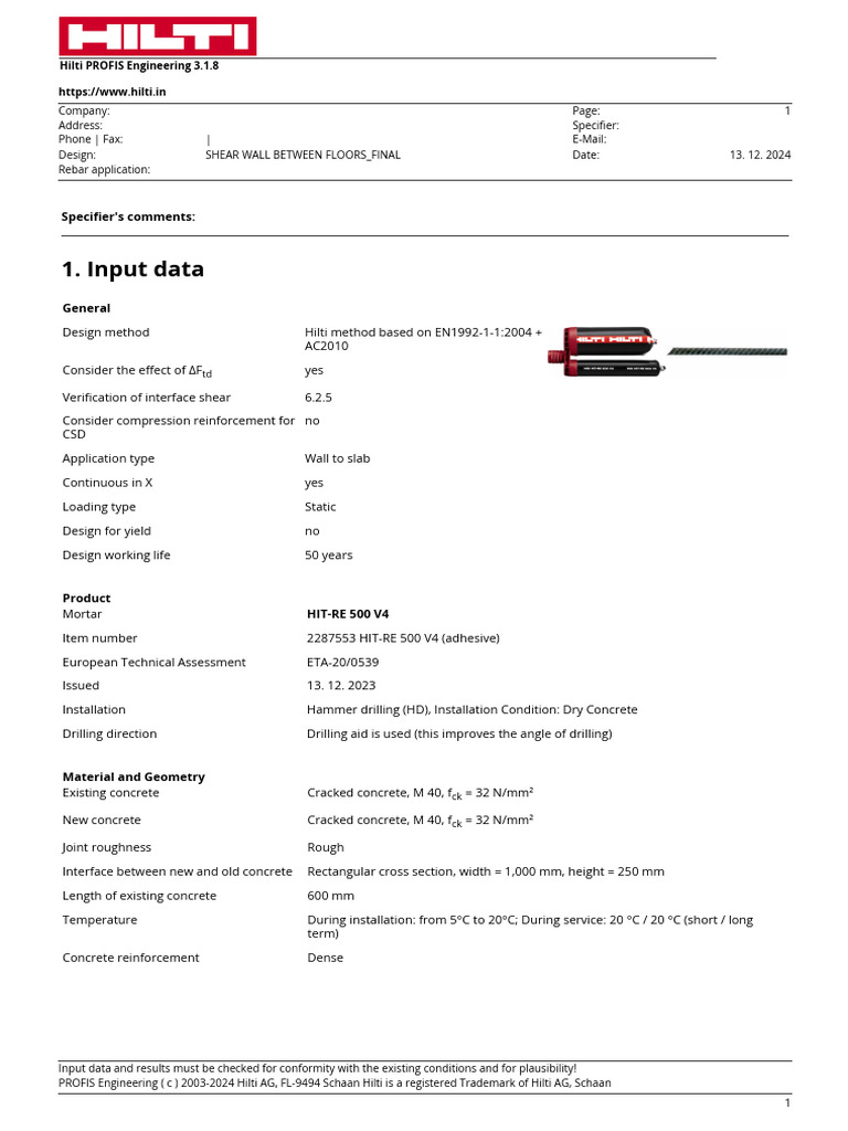 World Trade Centre_shear Wall Between Floors_final | PDF | Strength Of ...