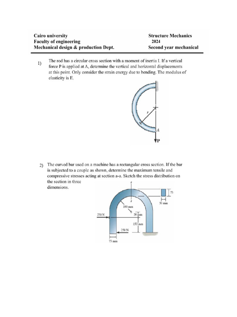 Structure Assignment Pdf