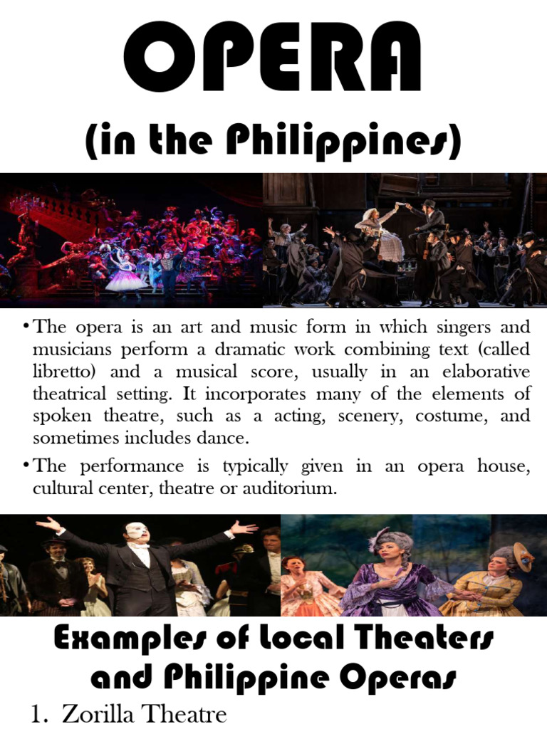 Opera | PDF | Opera | Philippines