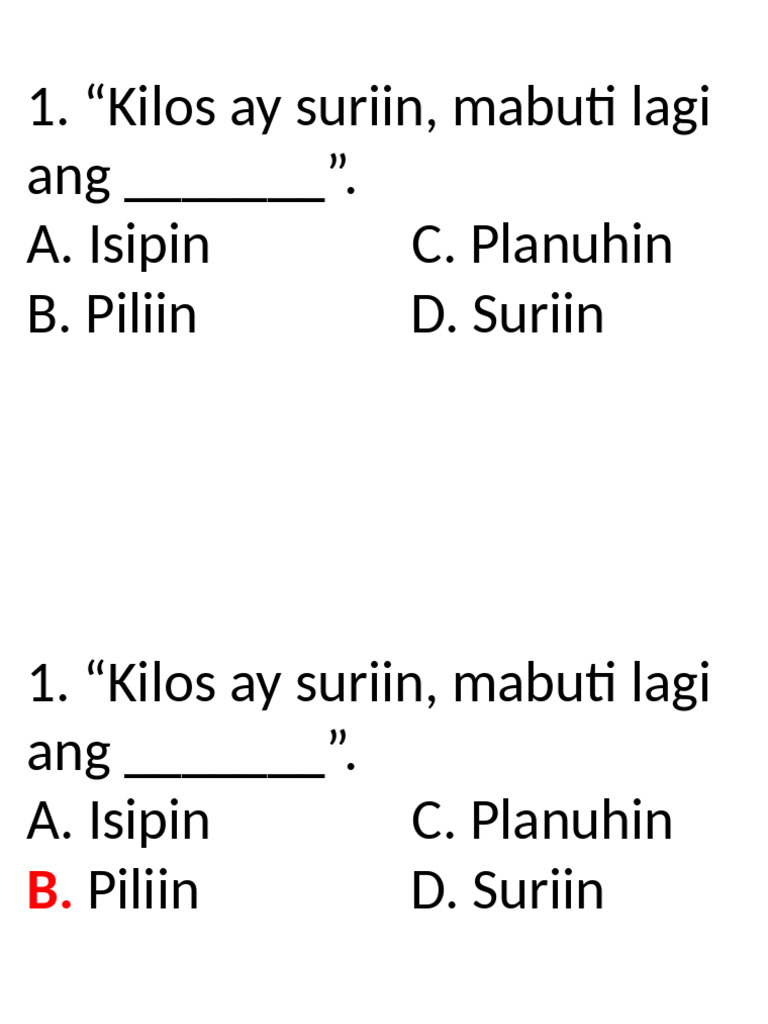 2nd QUARTER - ESP 10 - REVIEWER | PDF